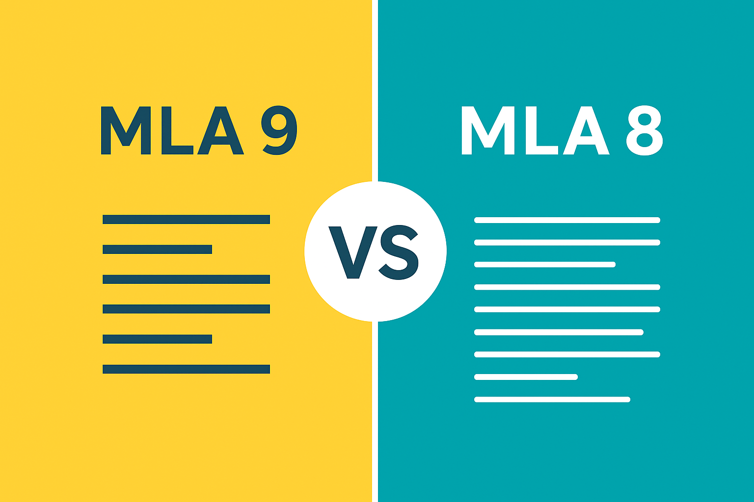 Tracing the Evolution of MLA: A Comparative Look at the 8th and 9th ...
